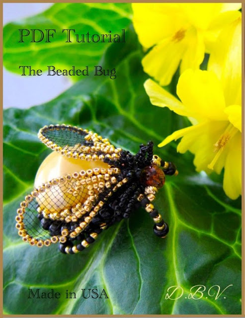 5 Gorgeous Beaded Insect Jewelry Tutorials / The Beading Gem