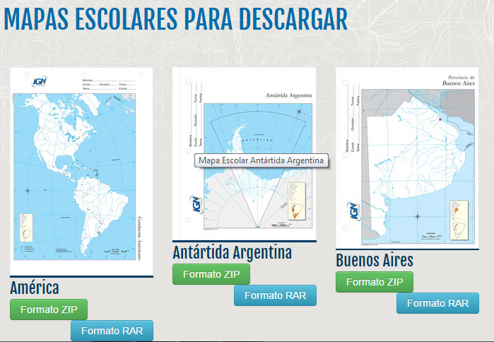 El Rincón de la Educación: Mapas Escolares para descargar e imprimir