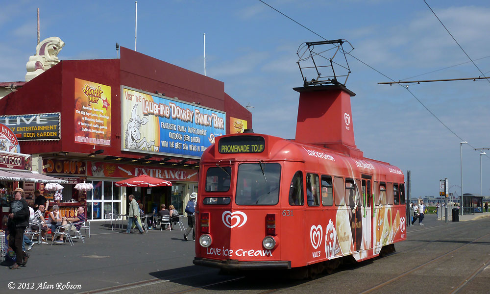 Blackpool Tram Blog: Brush 631 runs on Heritage Tour