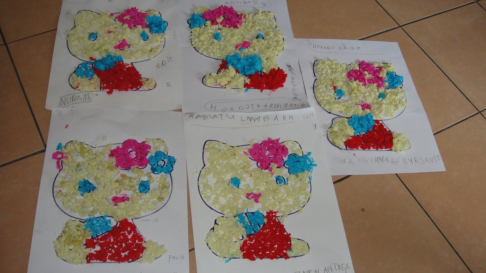 PRA SEKOLAH T.A II: KOLAJ KUCING ( HAIWAN PELIHARAAN)