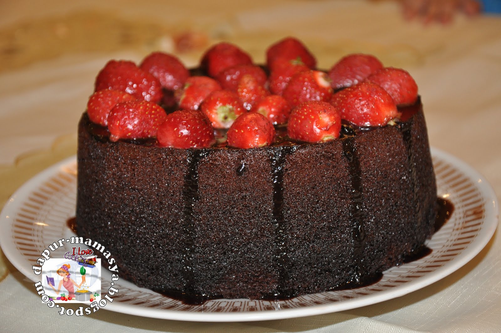 Dapur Mamasya: Moist Cho Cake 2 & birthday