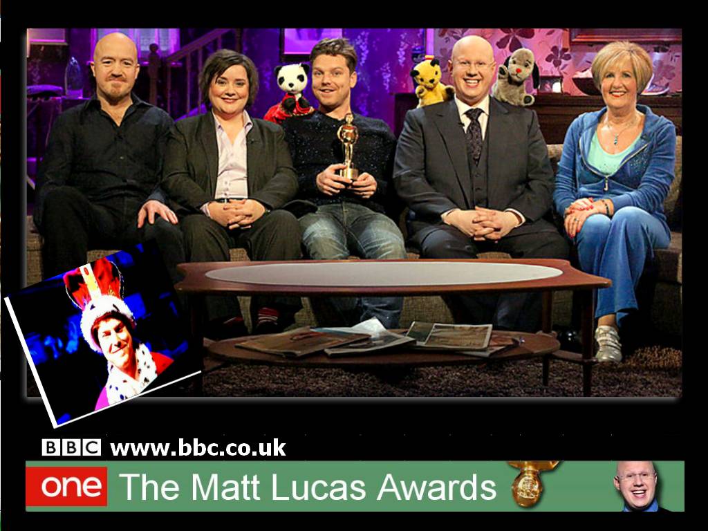 Queen en México: Rhys Thomas en el Matt Lucas Awards Show (BBC One)