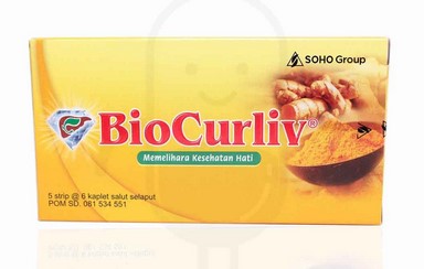 Harga Obat BioCurliv Kesehatan Hati Terbaru 2017
