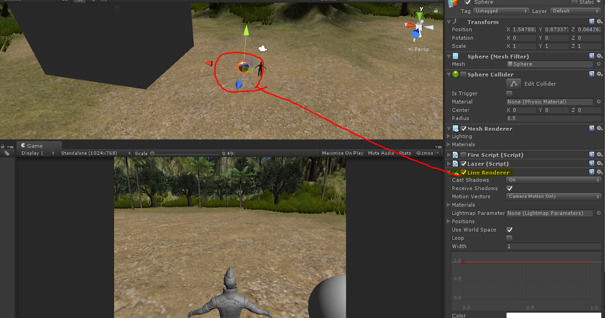 Prochain Science: Unity 雷射效果