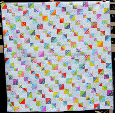 Happy Quilting: Top Spin Quilt & Tutorial