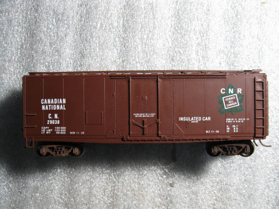 Hedley Junction: CN 40ft Insulated Boxcar - Part 3