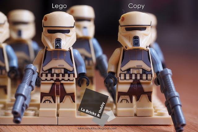 La Bricks & Hobby: Lego Star Wars Shore Trooper Minifigure vs Chinese ...