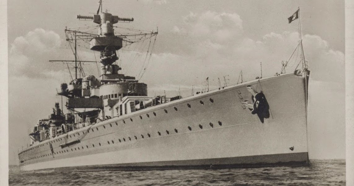 PoSeWe - Maritime Bilder: Panzerschiff 'Deutschland' (1931) / Schwerer ...