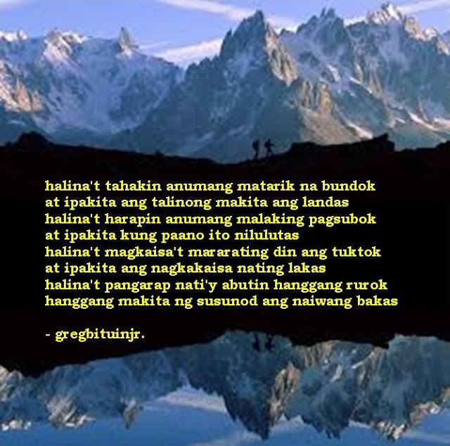 Diwang Lunti: Pagtahak sa anumang matarik na bundok