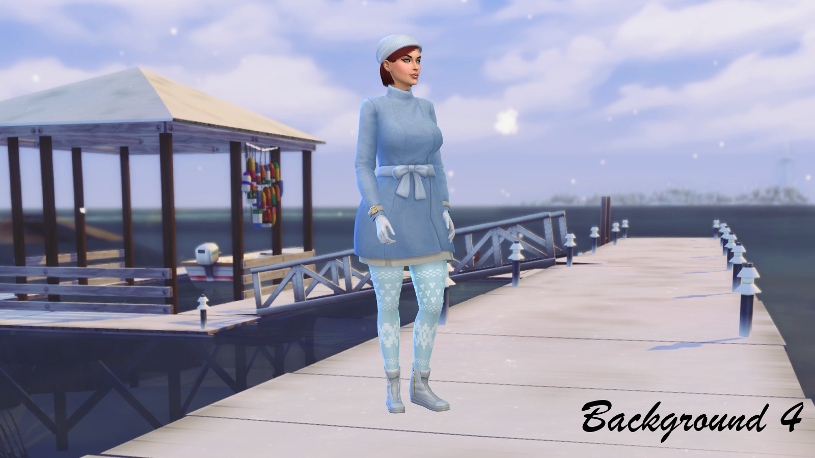 Annett's Sims 4 Welt: CAS Backgrounds - Seasons "Winter"