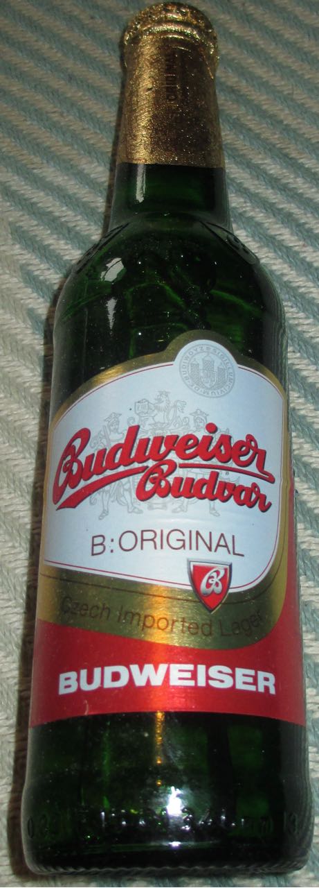 FOODSTUFF FINDS: Budweiser Budvar: B-Original, B-Free & B-Dark (By ...