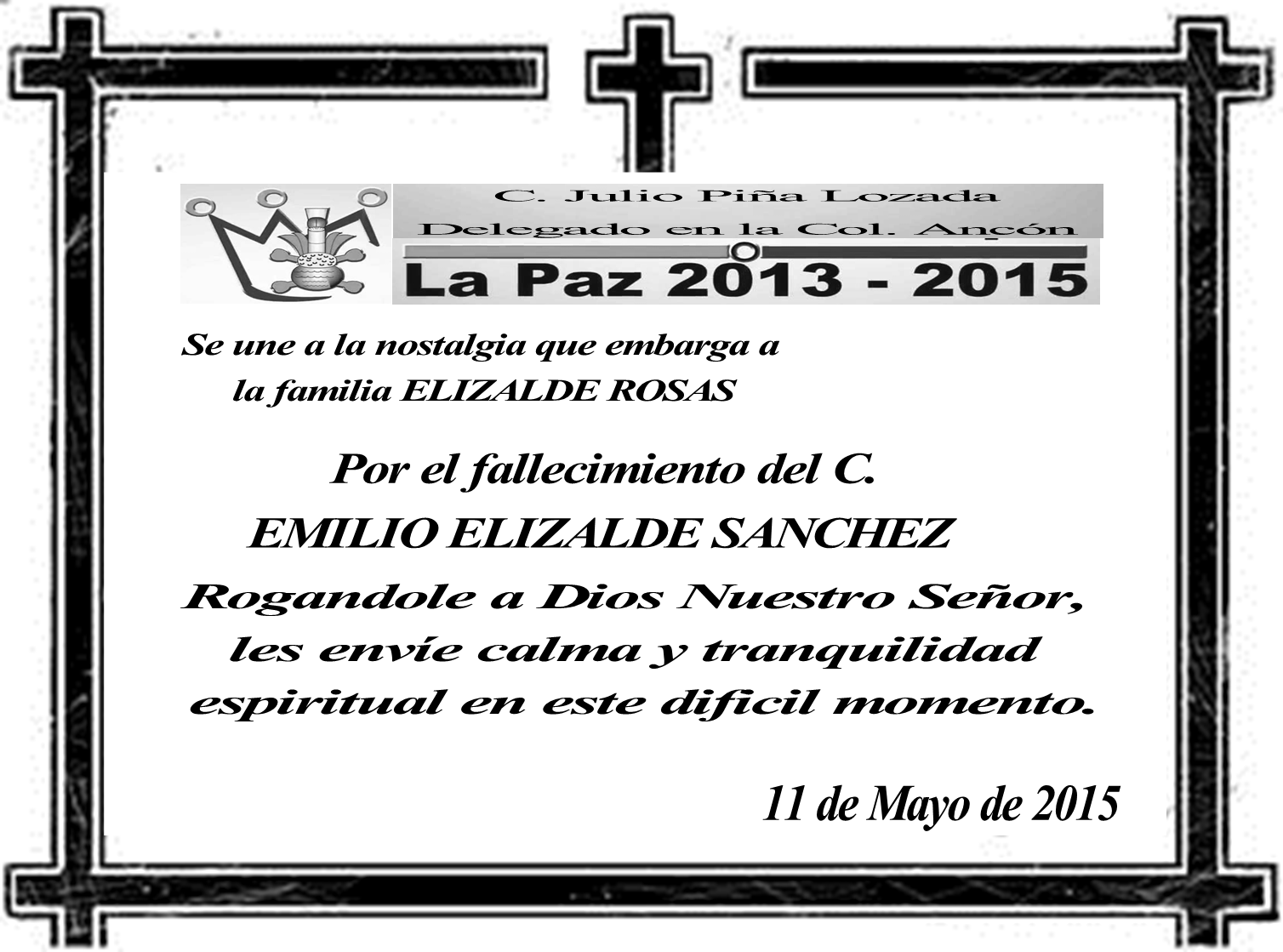 espacios de cultura: Obituarios