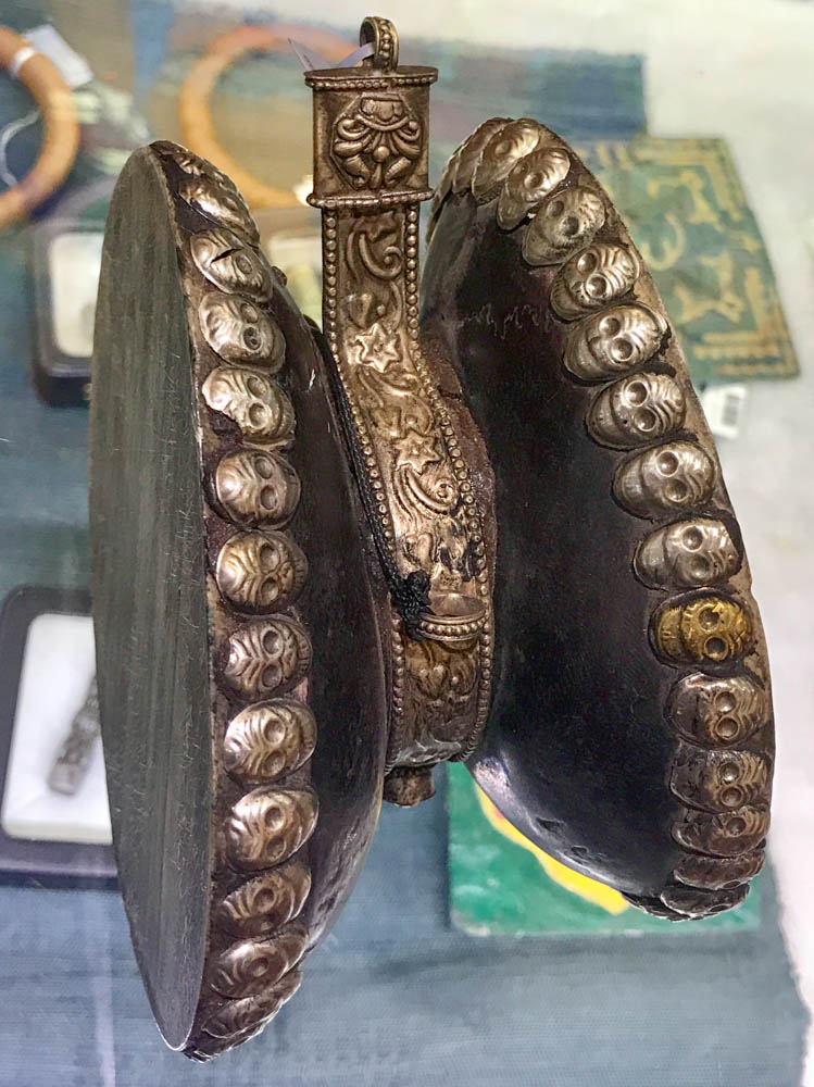 A Damaru hand drum in Sikkim 1943 and Lhasa in the Present