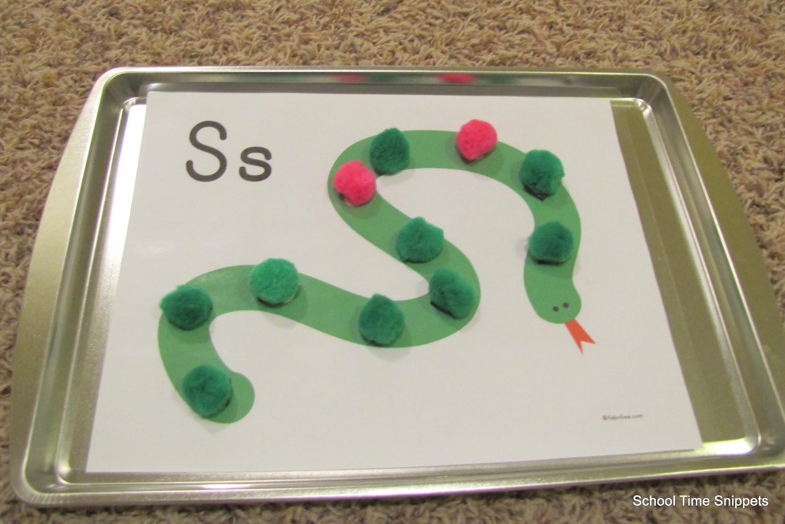 Letter S Toddler Activities | School Time Snippets
