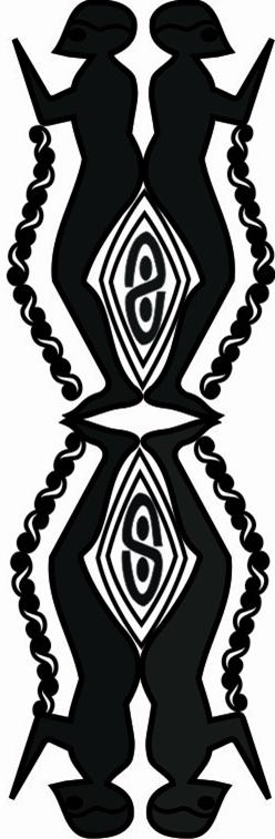 UKIRAN ADAT ASMAT PAPUA - Papuan Curls