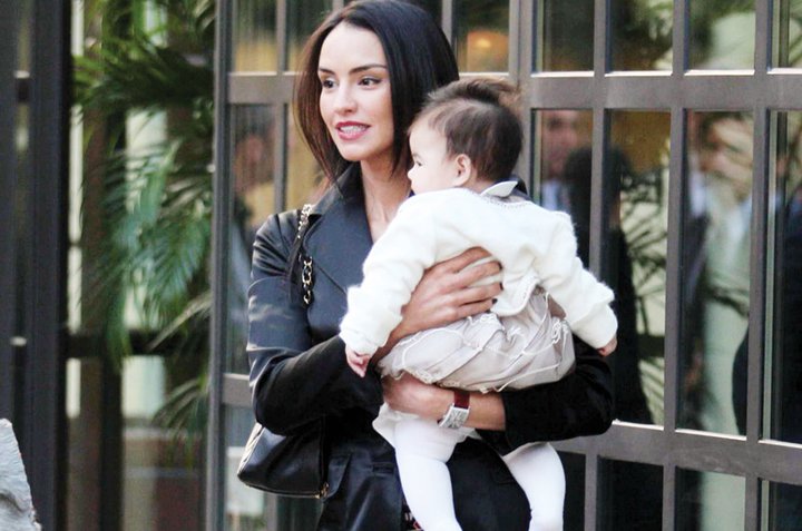 Mondenitati din lume adunate: Familia lui Adrian Mutu