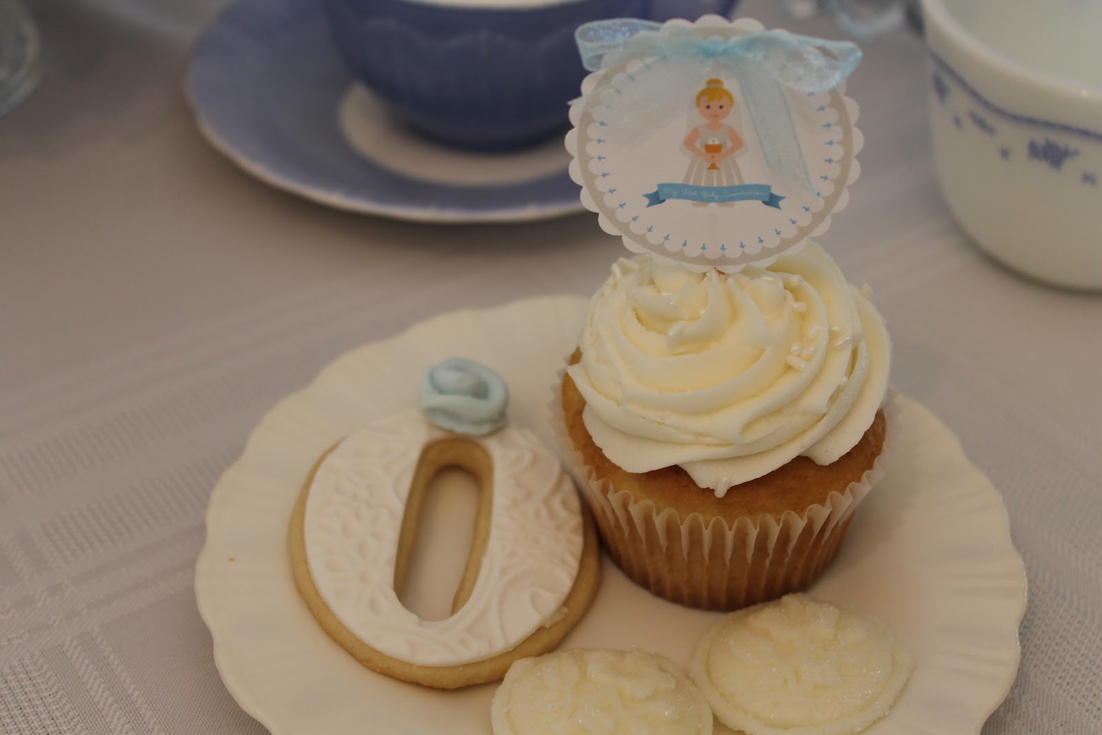 Decorate The Cake: First Communion Dessert Table