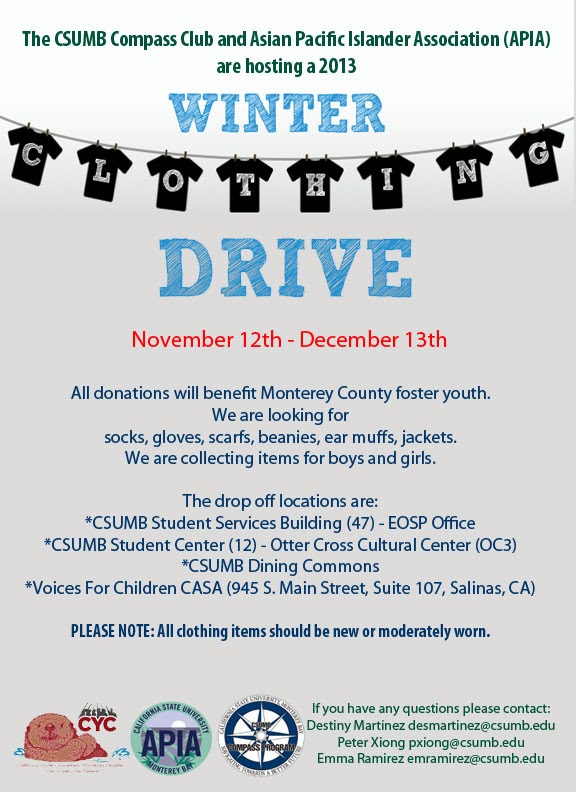 School Bytes: CSUMB student offers holiday cheer for foster care children