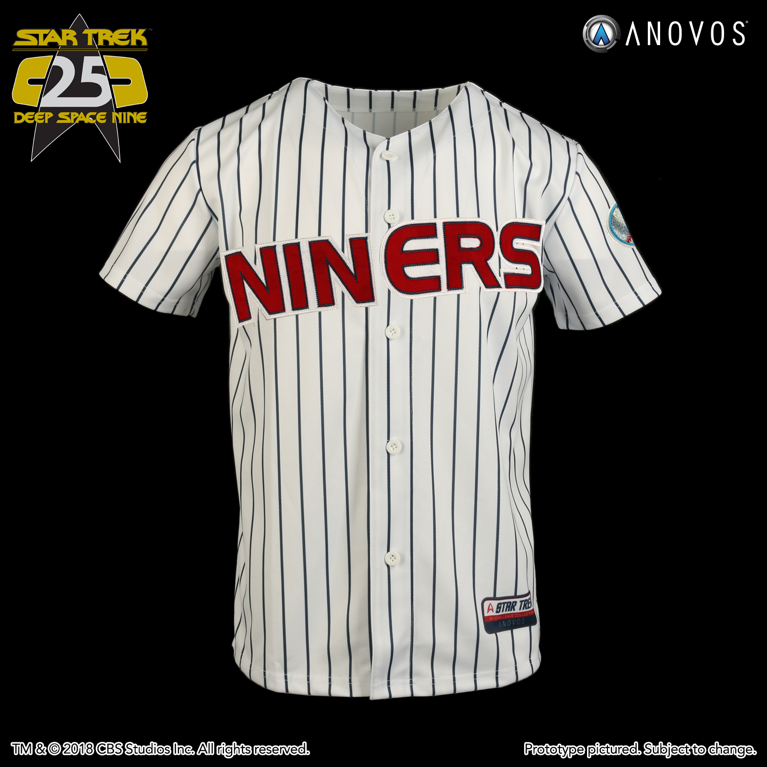 The Trek Collective: Anovos' Niners baseball gear, Disco shirts, and ...