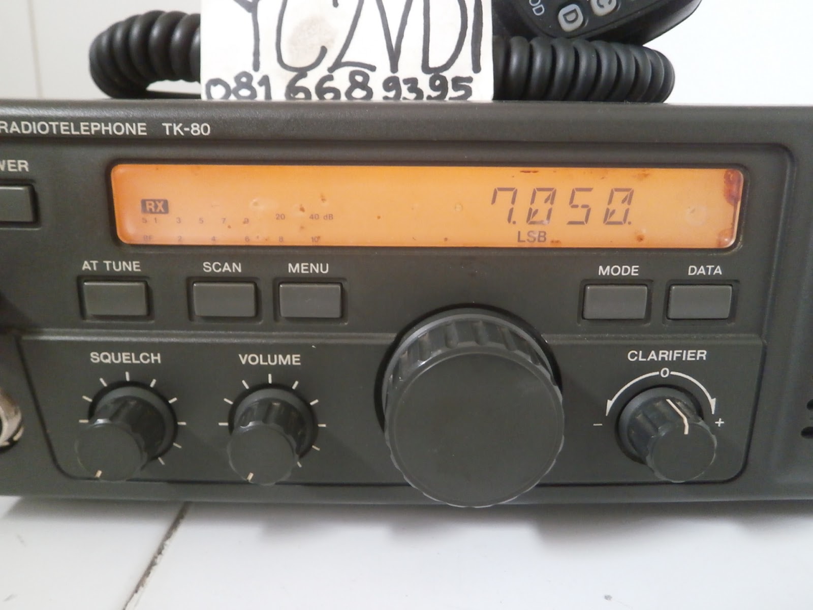Sinar Agung ( Y C 2 V D I ): HF KENWOOD TK 80 - ISTIMEWA ( TERJUAL ...