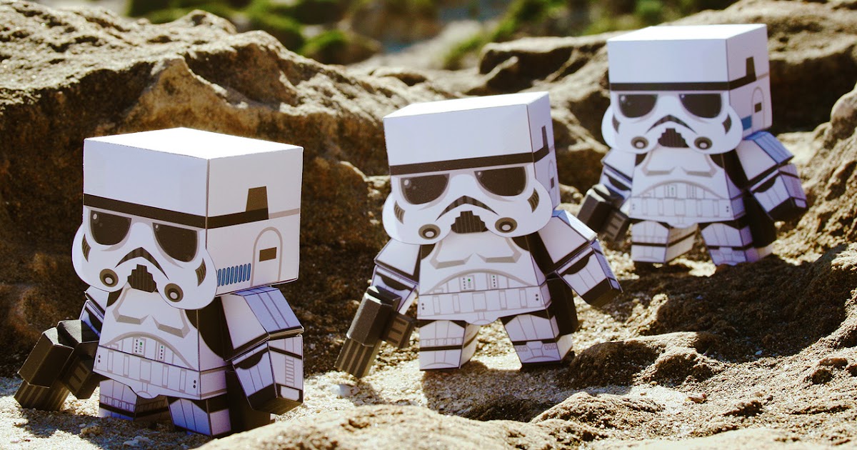 Paper Robots!: Mini Figures - Cube-ish - Soooo Many!