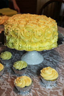 At Home in Your Home: Yellow Rose Cake