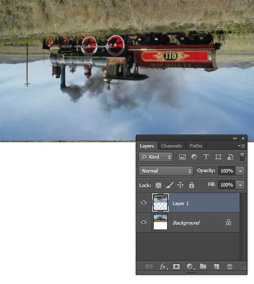 PhotoEffect: Create a water Reflection in Photoshop