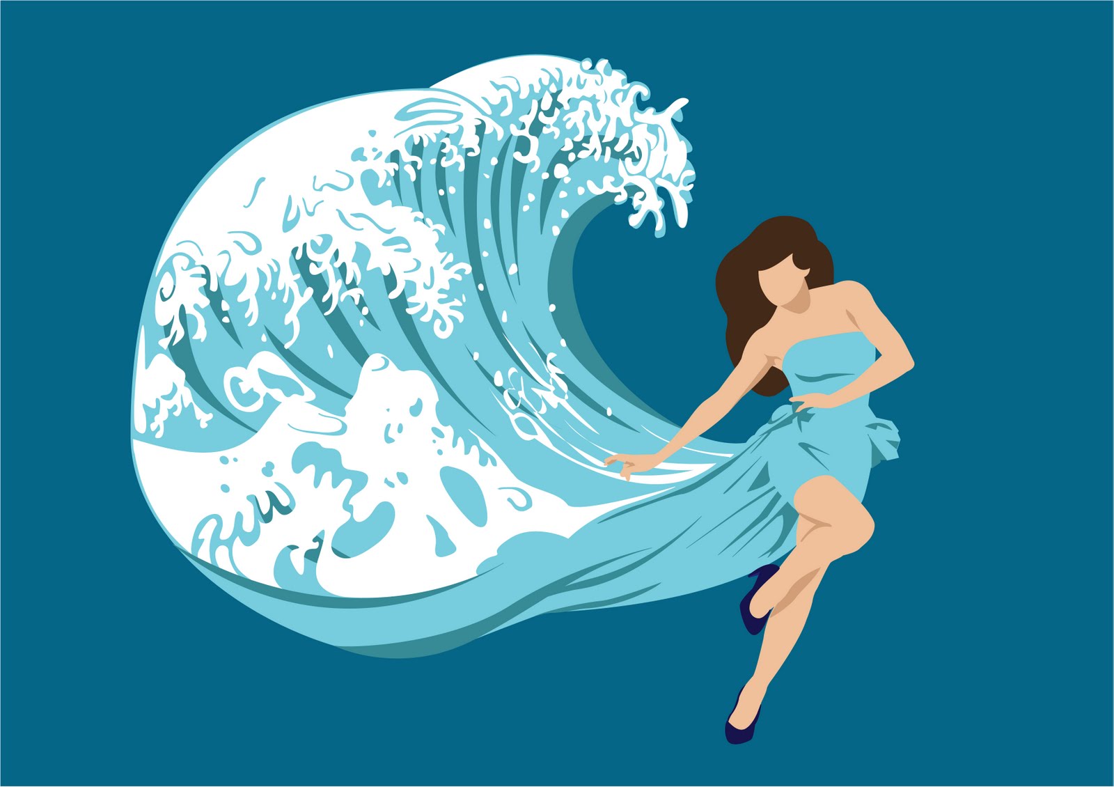 GIG: dancing wave (illustrator)