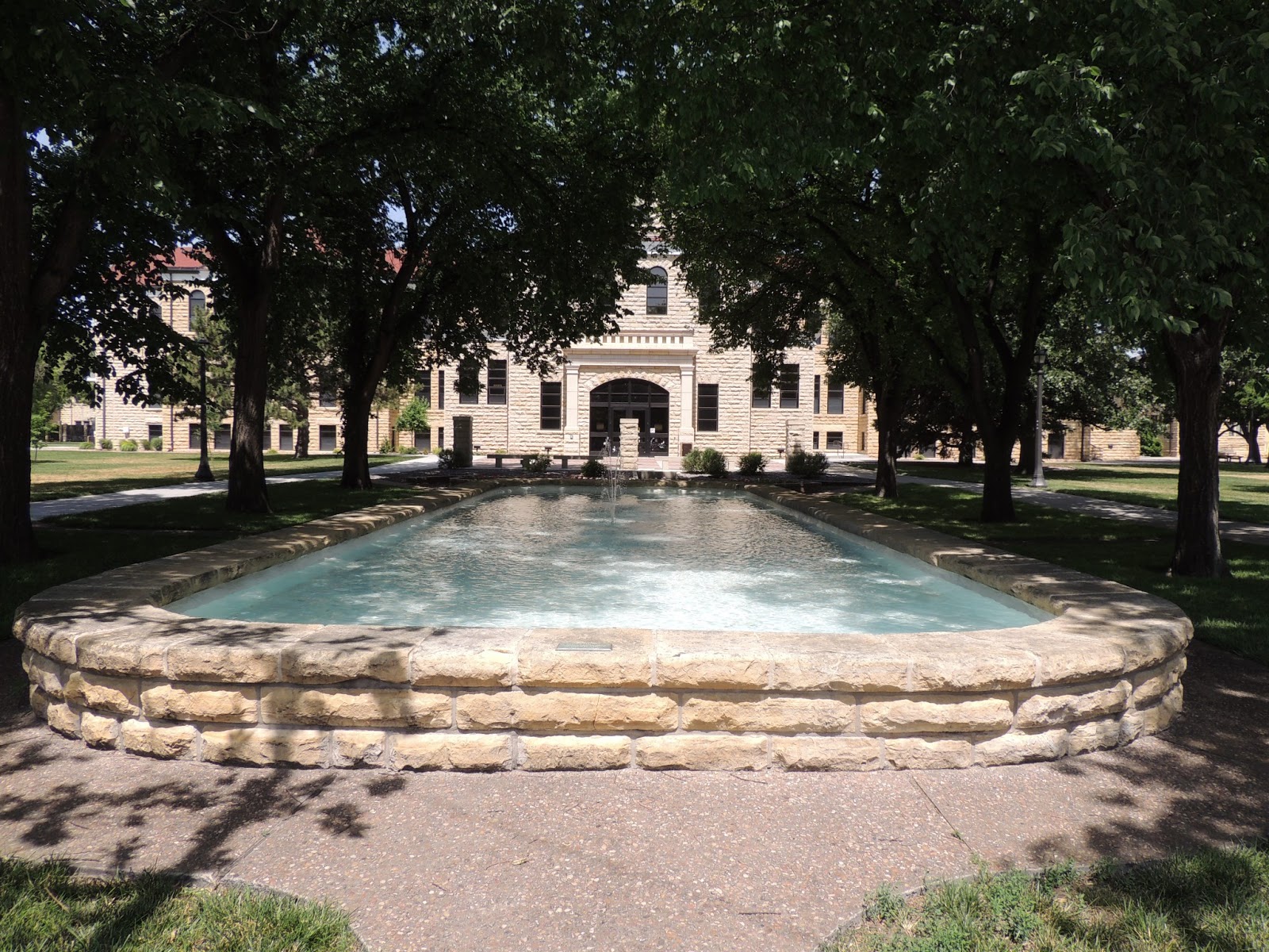 100 Days Across the USA: Fort Hays State University...or was it a movie ...