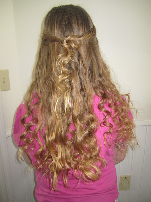 A crown of Jewels: Cocoon Curls make your hair curly