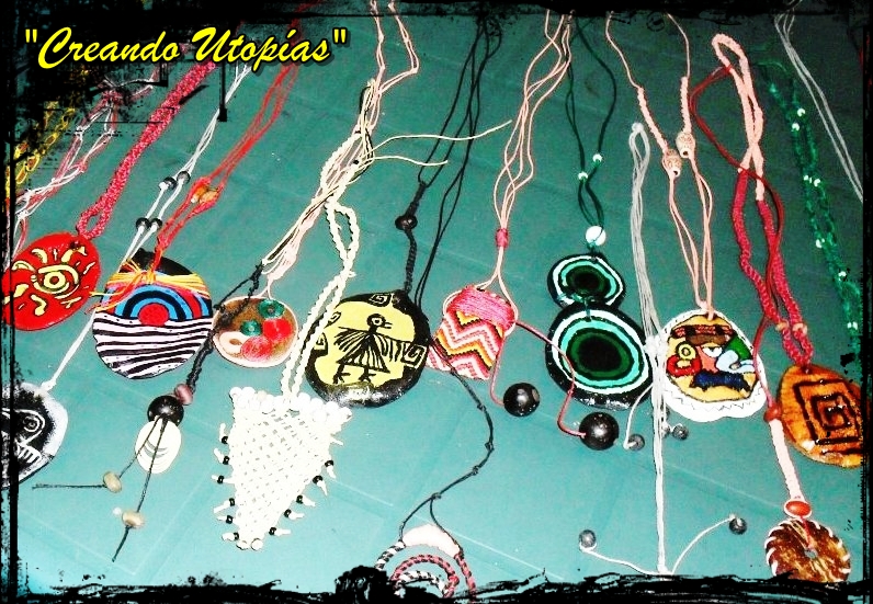 Creaciones MDO: Collares artesanales pintados a mano