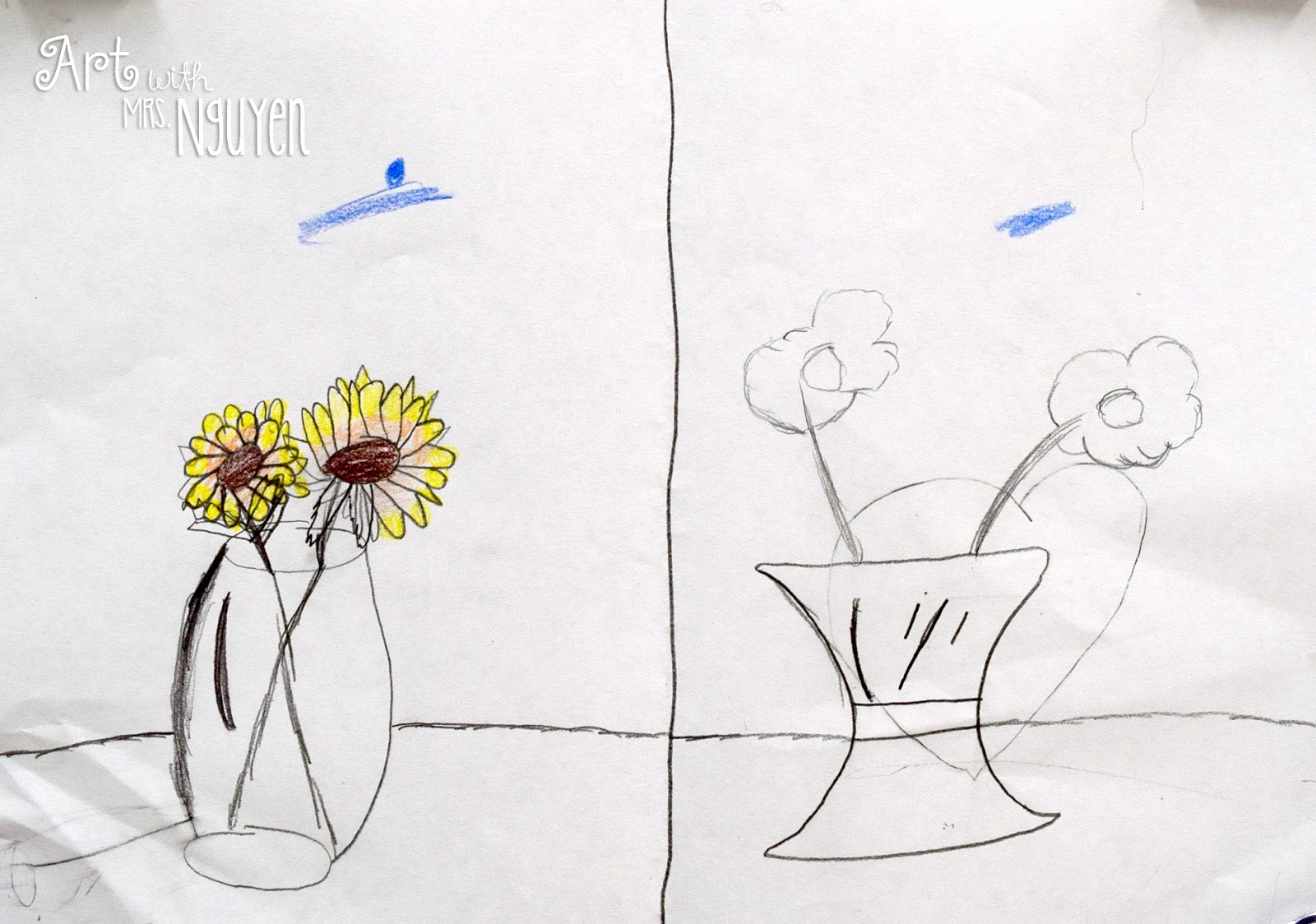 Van Gogh Sunflower Drawings (2nd) | Art with Mrs. Nguyen
