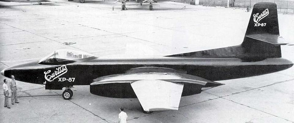 nhungdoicanh: Curtiss-Wright XP/XF-87 Blackhawk