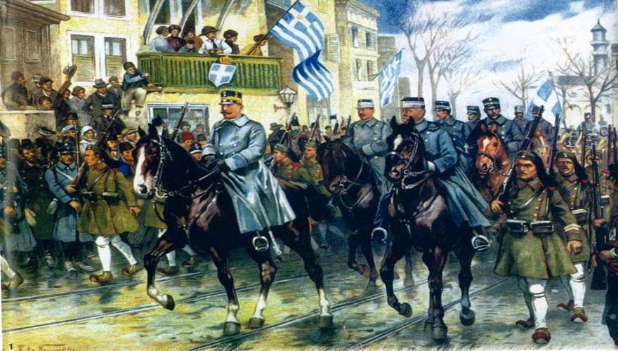 ΕΛΛΗΝΕΣ: ΖΗΤΩ Η ΕΛΕΥΘΕΡΗ ΘΕΣΣΑΛΟΝΙΚΗ - 26/10/1912 - Η ΜΕΓΑΛΗ ΗΜΕΡΑ ΤΟΥ ...