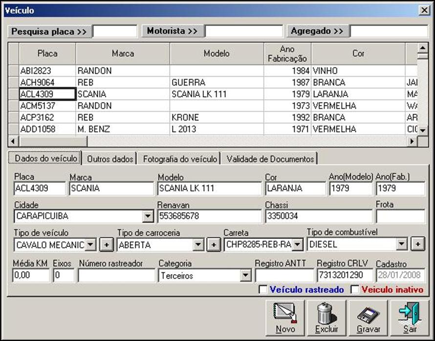 Administração: Sistema WMS