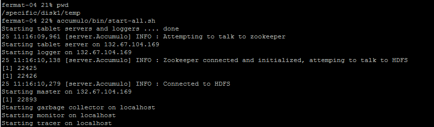 Big Data Handling: Apache Accumulo - Installation