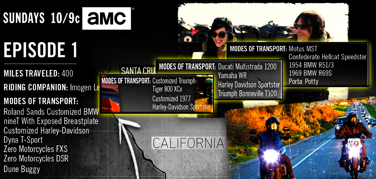 Tim's Motorcycle Diaries: Motorcycle Media: Ride with Norman Reedus