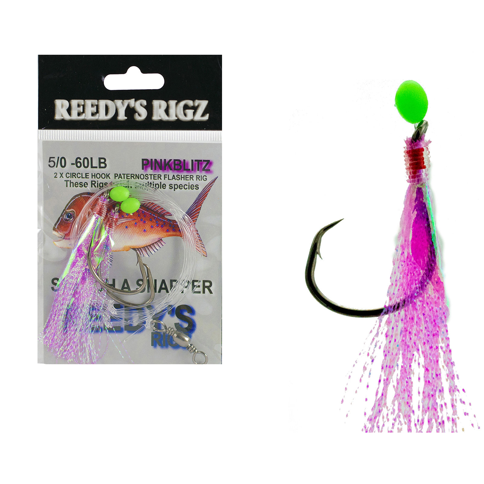 Snapper Fishing Tackle Flasher Rigs & Tips On Bait Fishing Setups ...