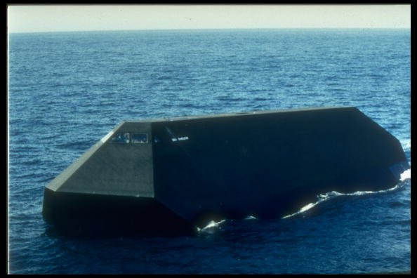 Galaxy: The U.S Sea Shadow ship (is Villain in James bond movie) is set ...