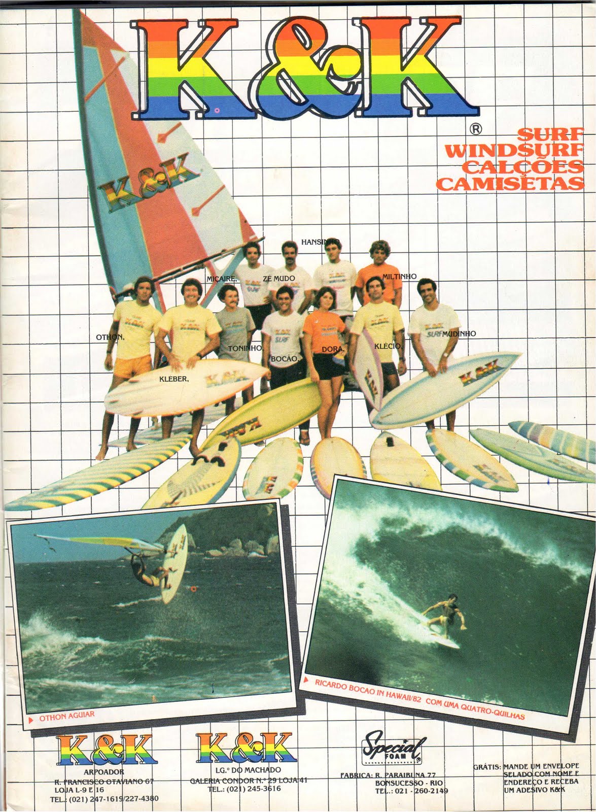 ARTISTAS DO FREESTYLE: ICONES DOS ANOS 80 - SURF E SUAS ROUPAS