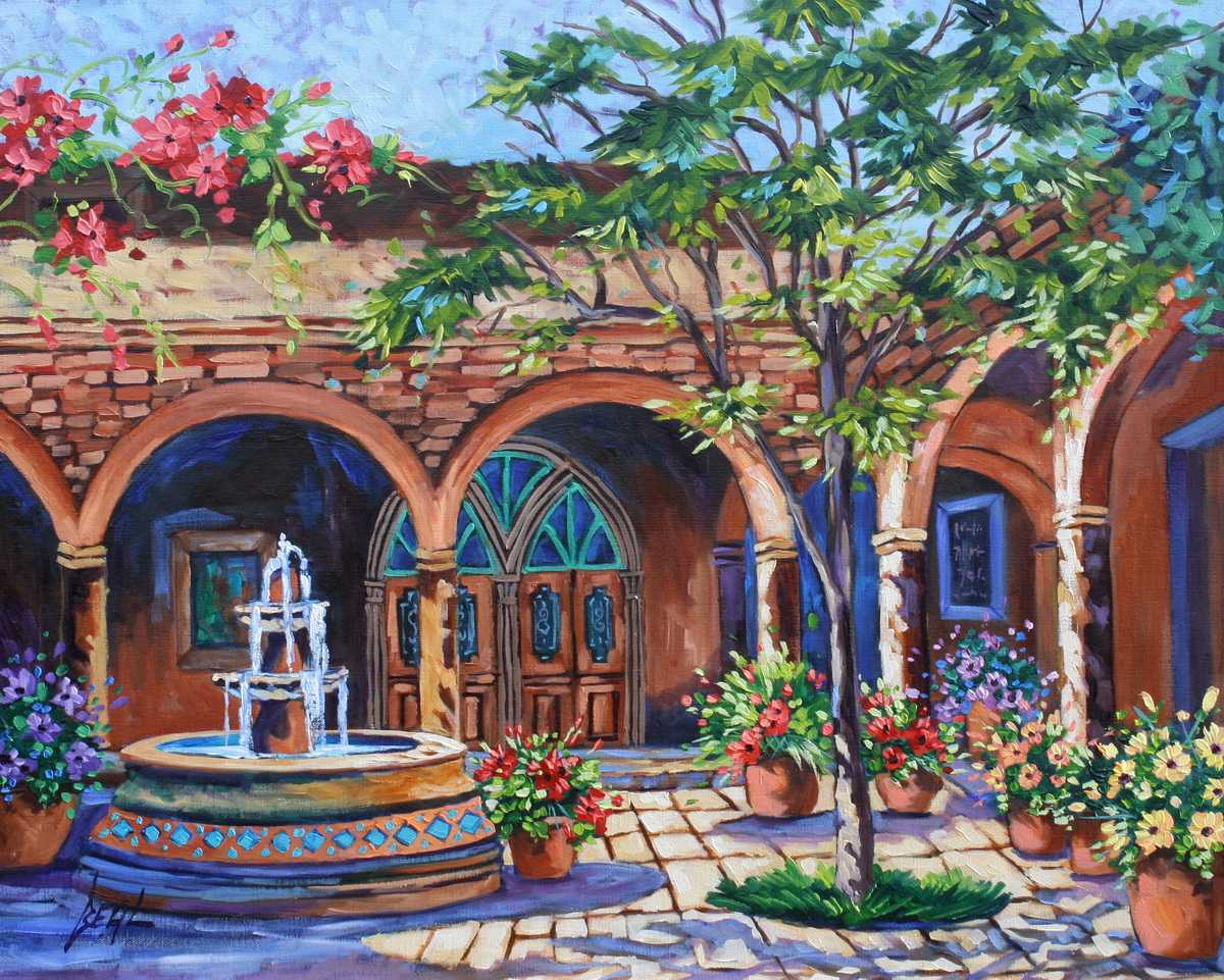 Rebecca M. Beal: Courtyards