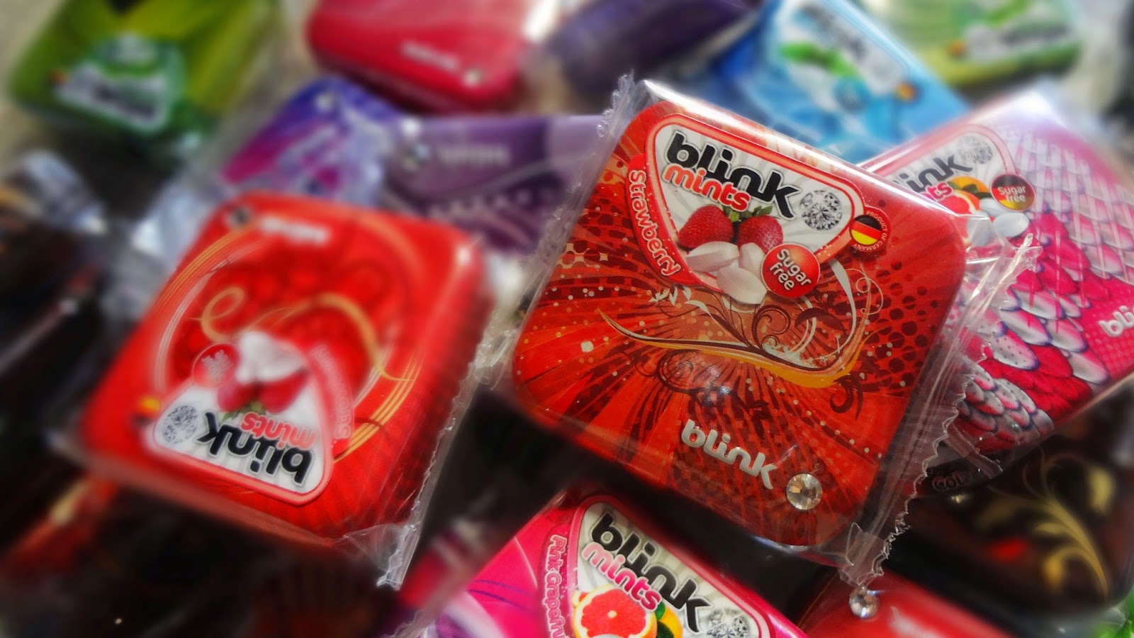 Bee: 【♥ blink mints 可愛bling bling 鐵盒薄荷糖 ♥】西柚味登場