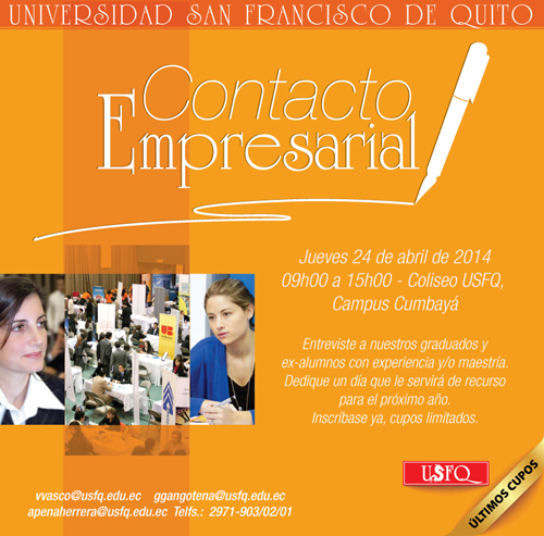 Ven al Contacto Empresarial y conoce a profesionales de tu área ...