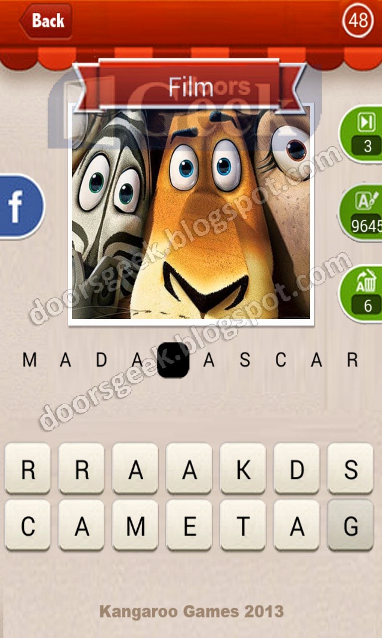 Guess the Film - Level 48 ~ Doors Geek