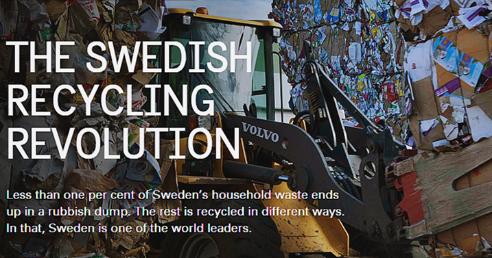 The Disaffected Lib: The Swedes are Running Out of Rubbish to Recycle