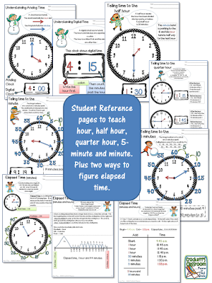 Snow Much Fun with Elapsed Time! - Crockett's Classroom