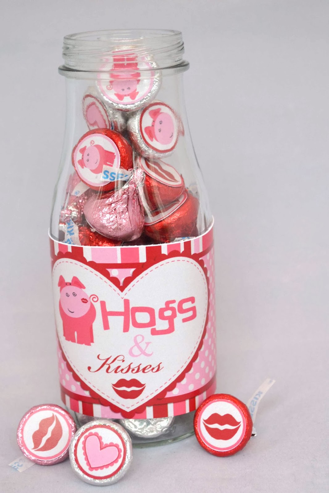 A-Manda Creation: Hogs and Kisses Valentine's Day Printable Gifts and ...