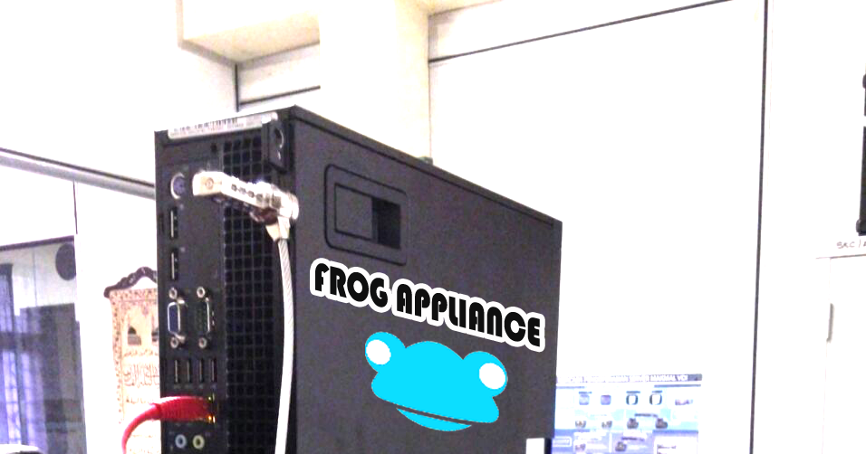 PEMASANGAN FROG APPLIANCE | Portal PKG Gua Musang