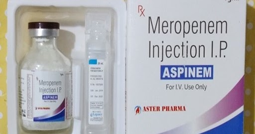 Meropenem 1 Gram Intravenous Injection Vial 30 Ml - ASTER PHARMA
