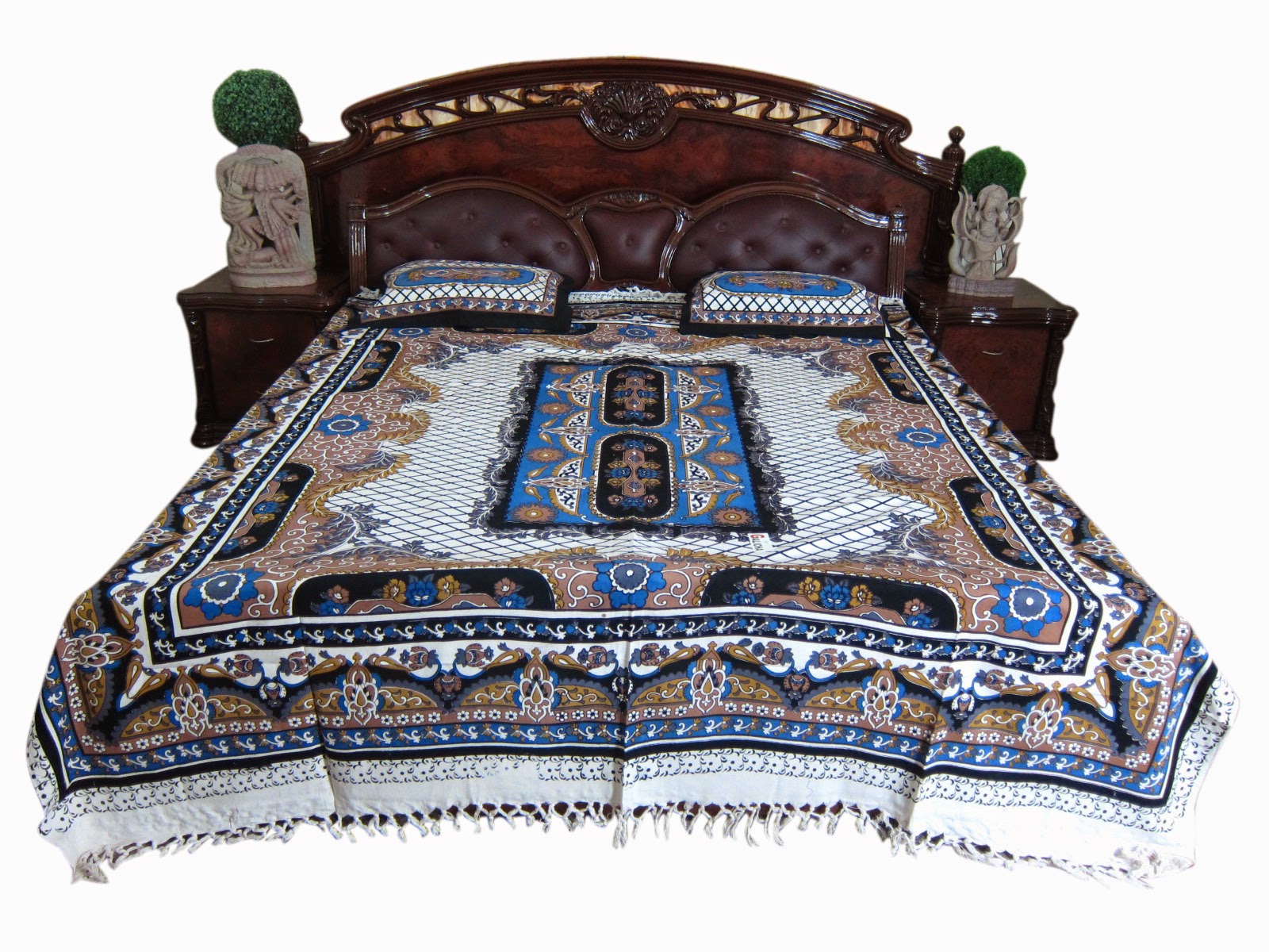 Indian Bedding Bedspread: Indian Style Bedding #bohorooms # ...